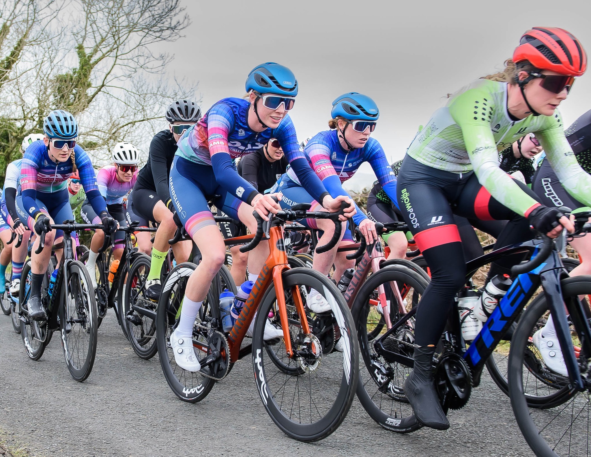 DAS-Handsling podium at Proper Northern RR - British Cycle Sport